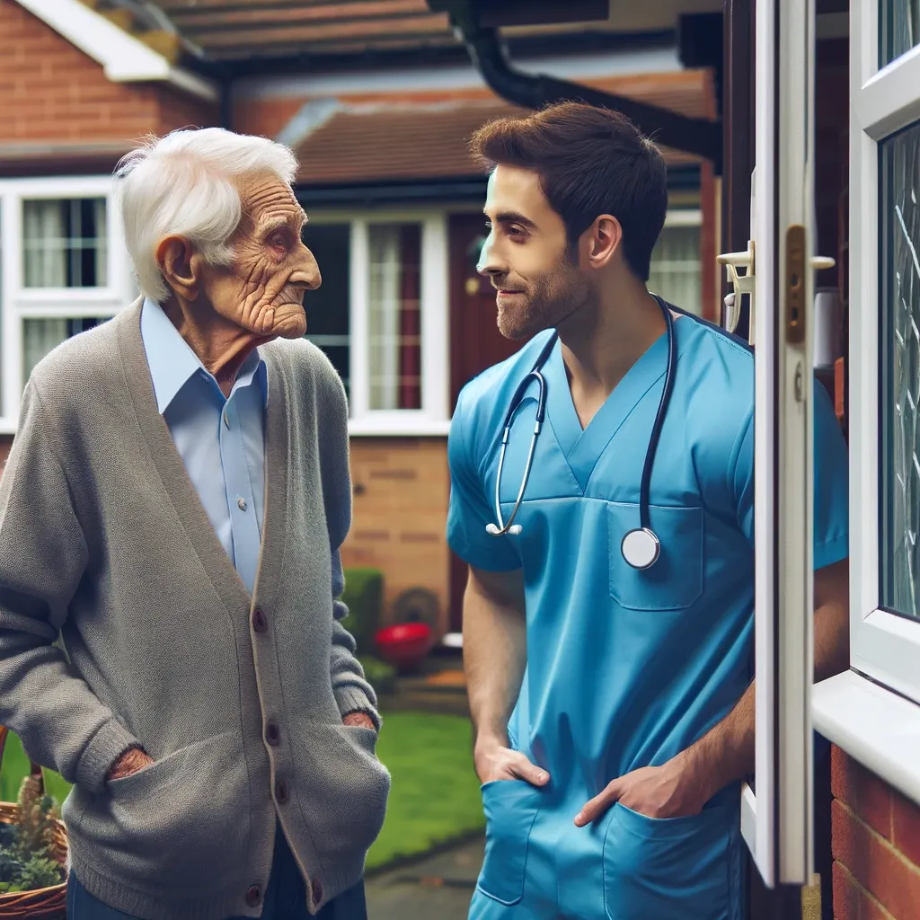 Übergabe | Präventive Hausbesuche bei Menschen mit Frailty